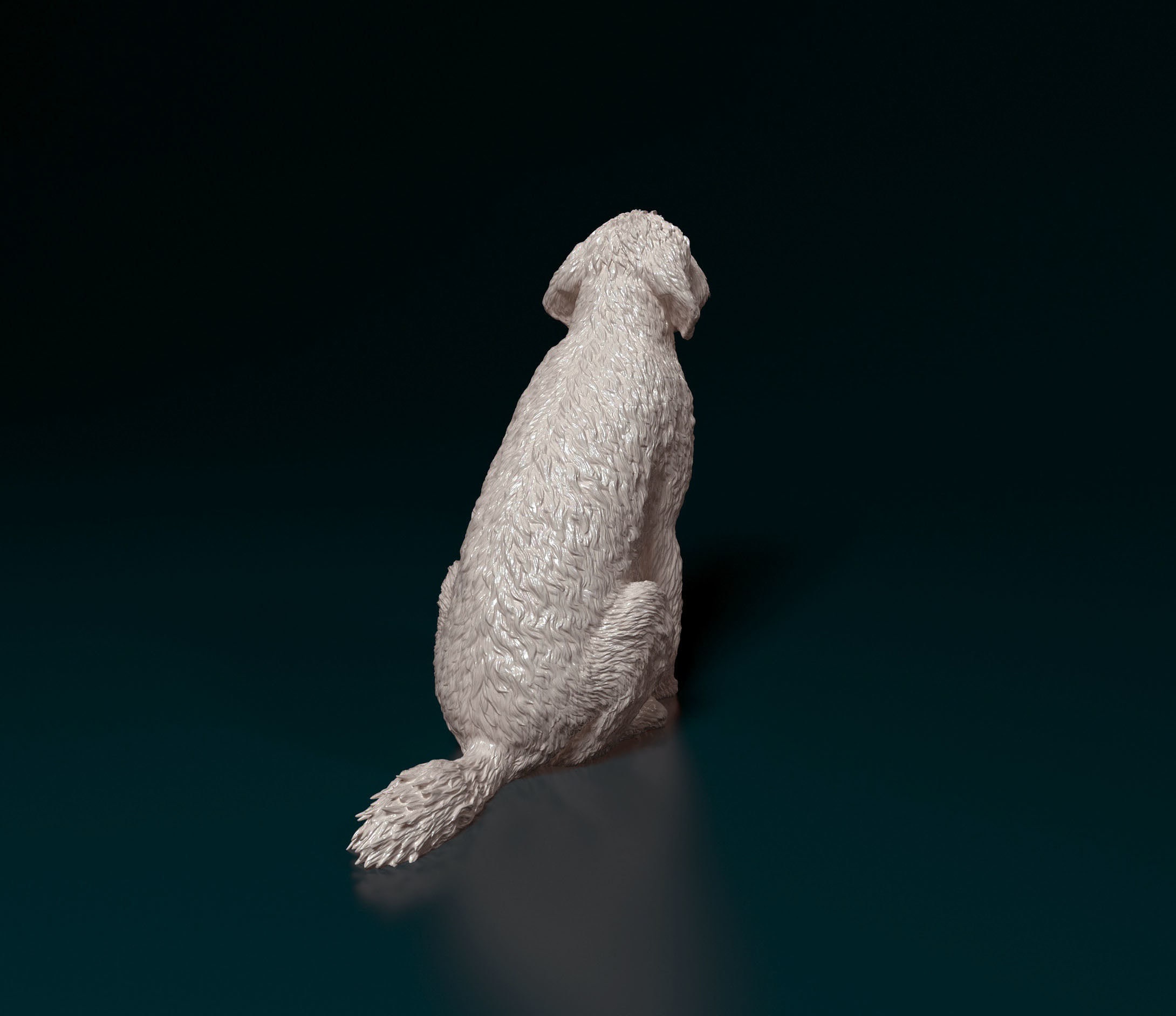 Personalized Goldendoodle Dog Statue - Etsy