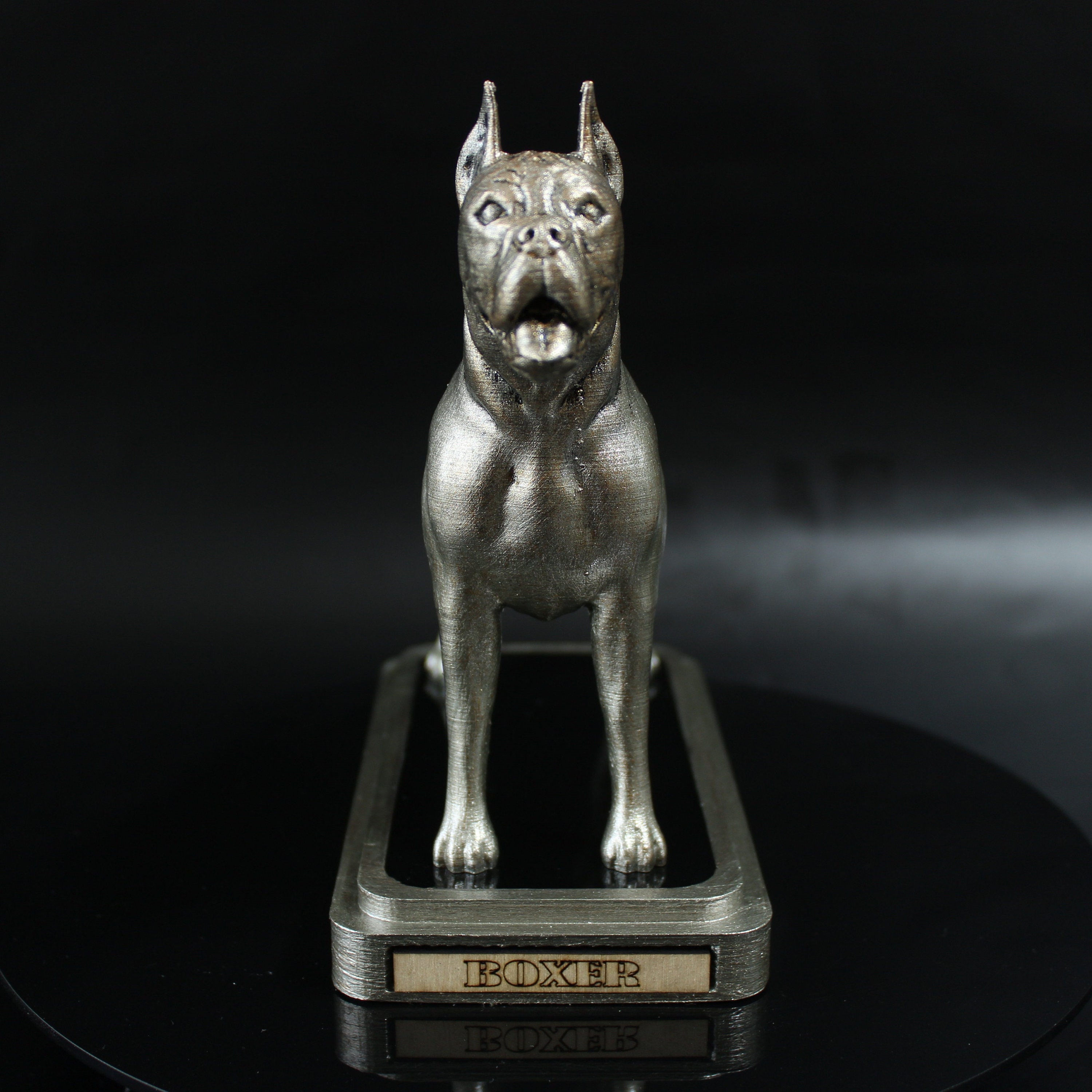 Personalized Boxer Dog Statue - Etsy