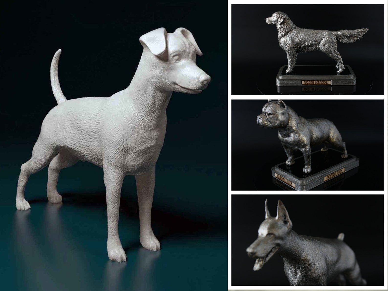Personalized Miniature Pinscher Dog Statue - Etsy