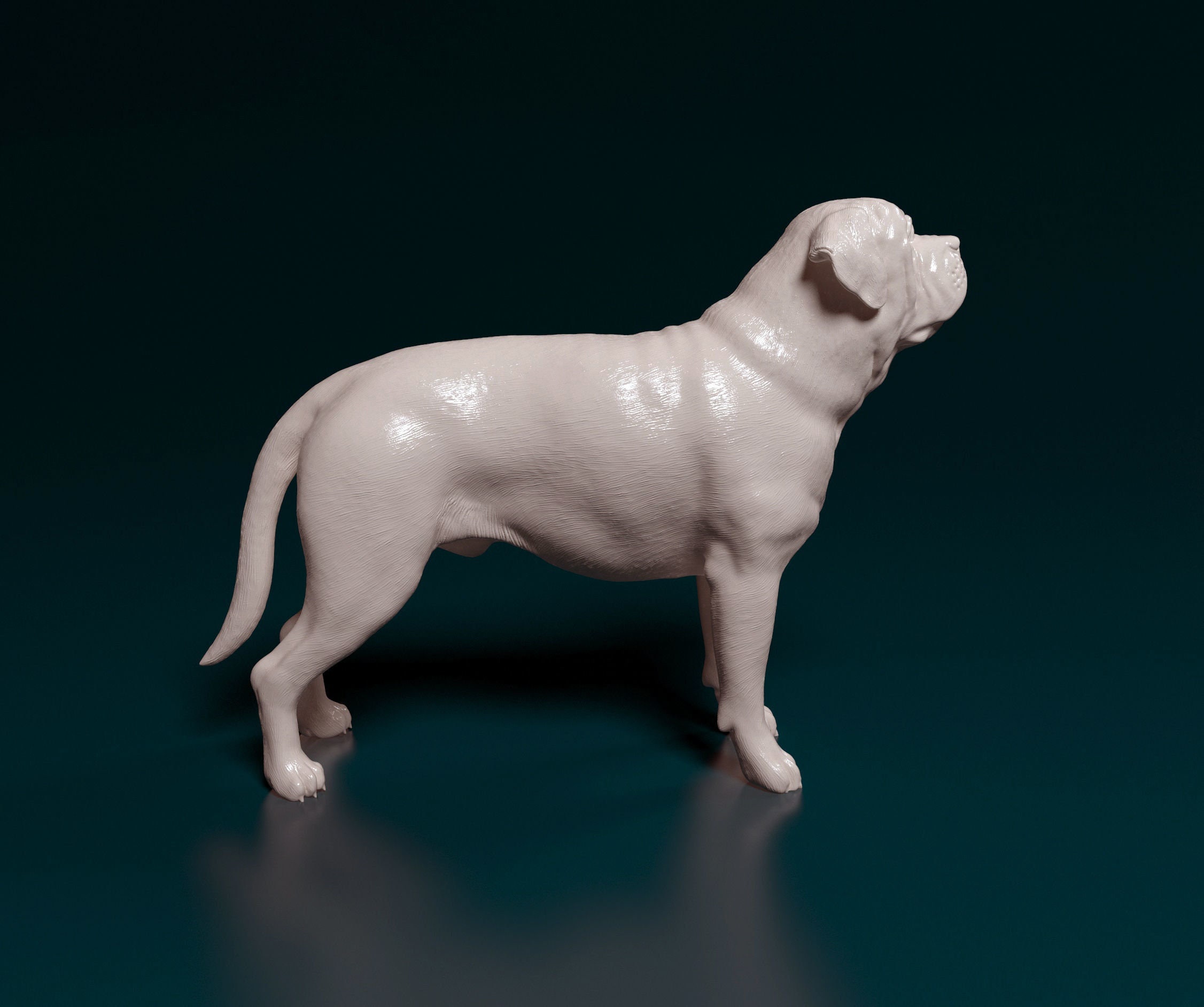 Personalized English Mastiff Dog Statue - Etsy