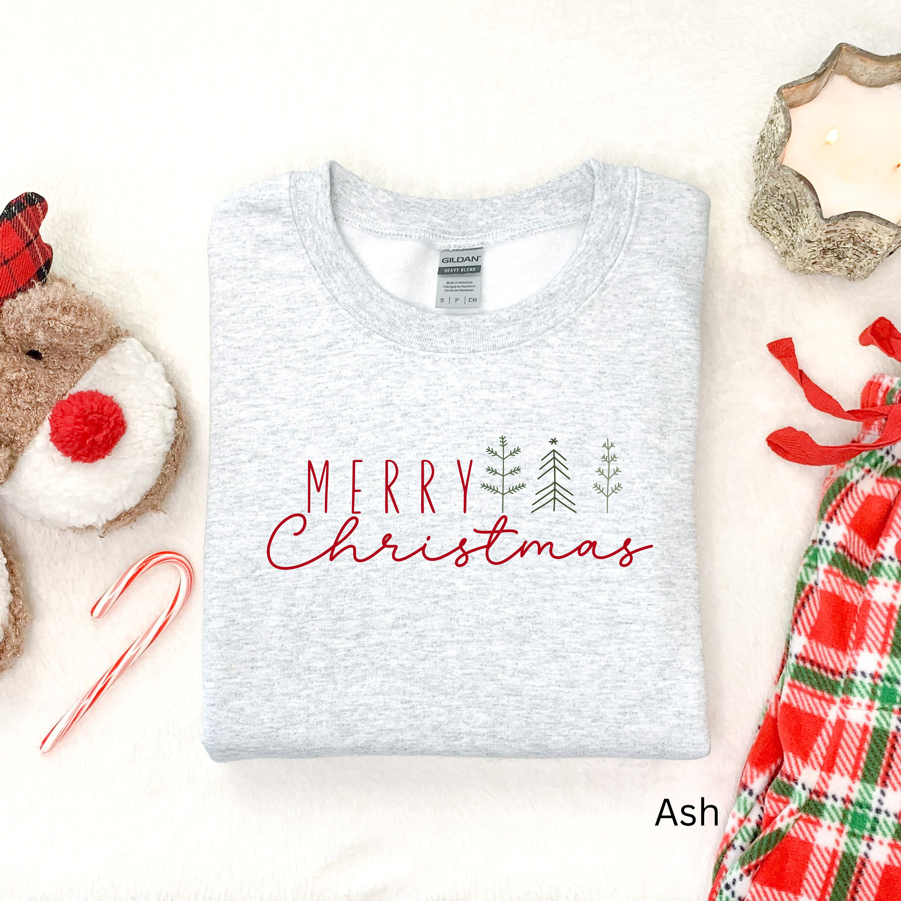 Classic Christmas Sweatshirt for Women, Merry Christmas Sweater ...
