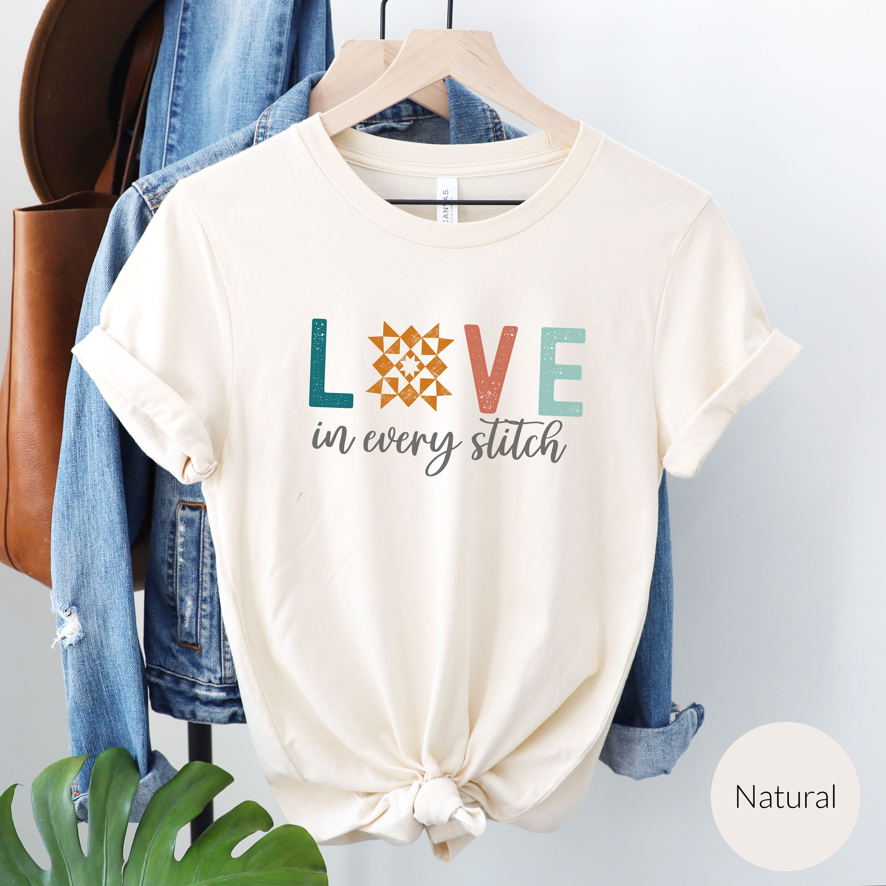 Quilt Block T-shirt for Quilter, Quilting Shirt for Women, Quilt ...