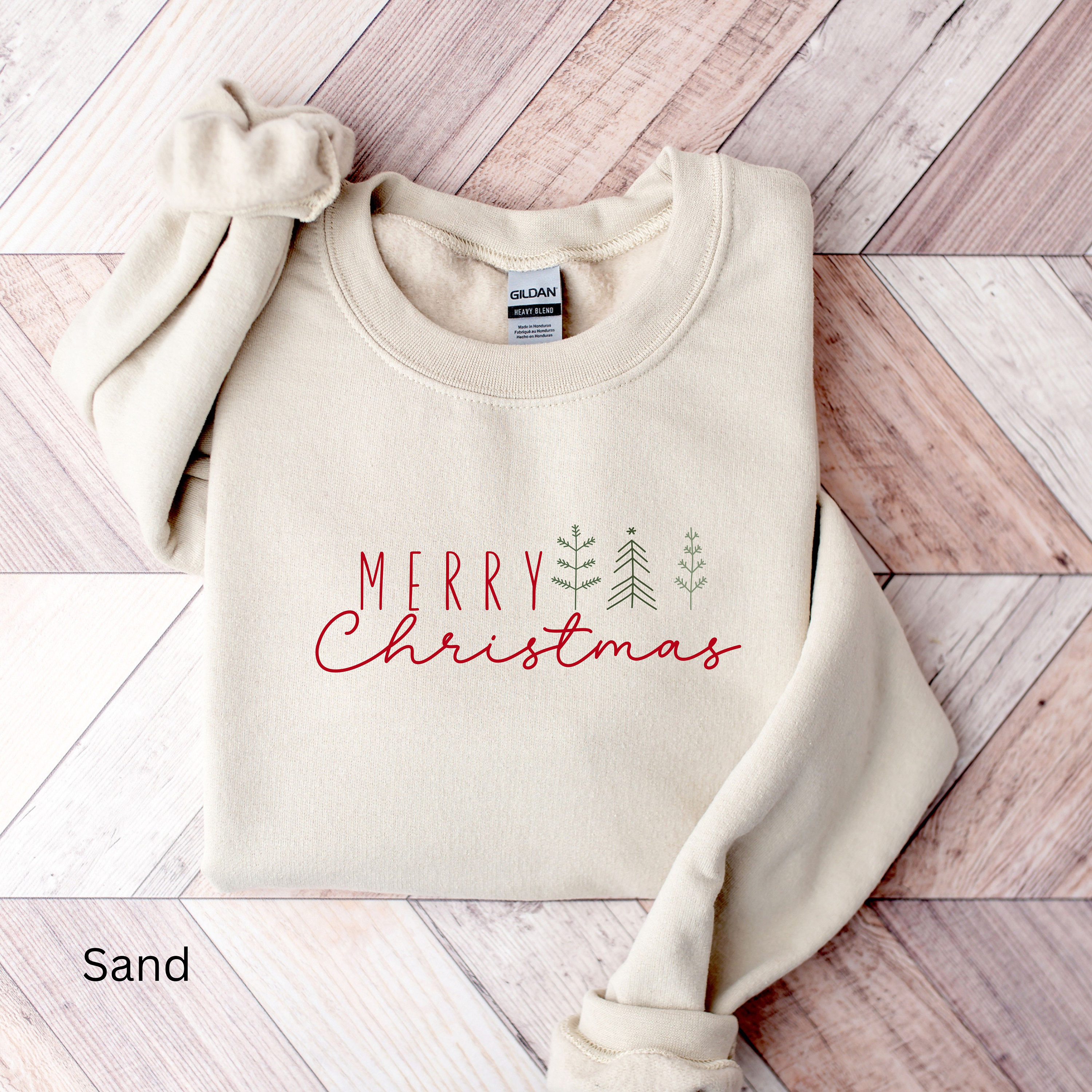 Classic Christmas Sweatshirt for Women, Merry Christmas Sweater ...