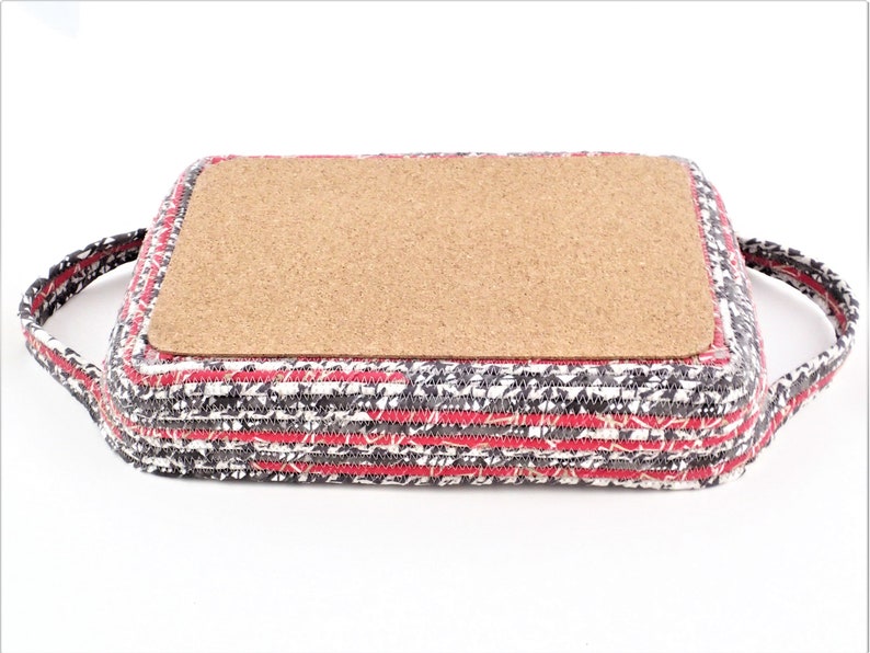 9x13 Bakeware Cozy Carrier Server & Holder Basket With Cork - Etsy
