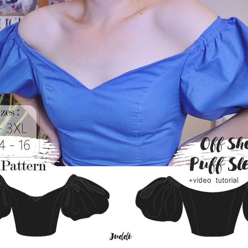 Asymmetric Ruffled Top PDF Sewing Pattern US 4 18 size XS - Etsy