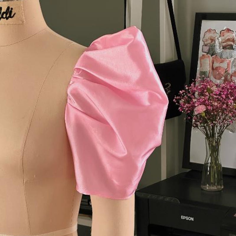 Puffed Sleeve Dress Coat - Etsy