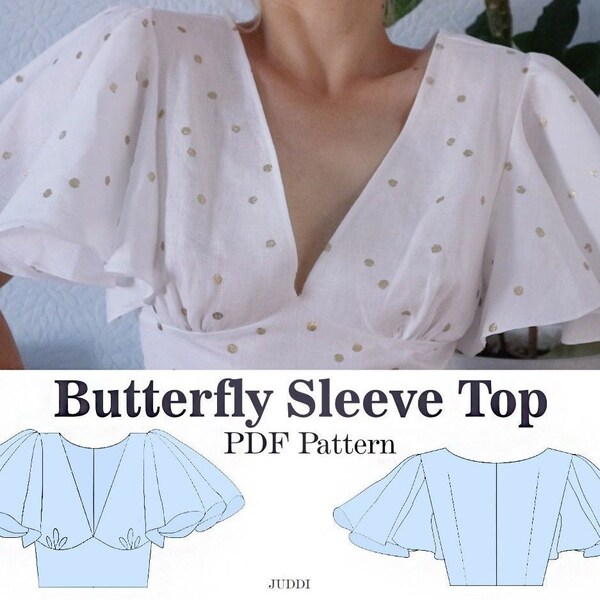 Butterfly Halter Top - Etsy