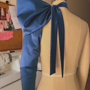 Long Sleeve With Bow and Back Ties | PDF Sewing Pattern S-2XL | US 4-16 ...