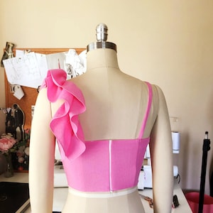 Asymmetric Ruffled Top | PDF Sewing Pattern US 0-20 | XXS-3XL - Etsy