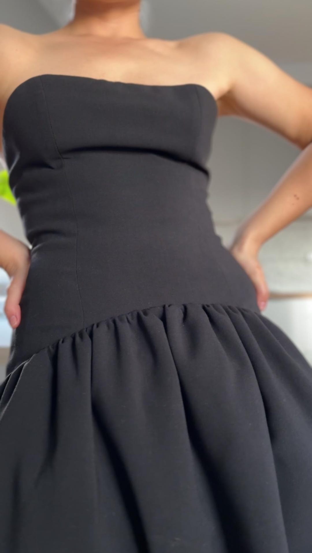 Drop Waist Dress With Puff Skirt PDF Sewing Pattern XXS-5XL US 0 -30 ...