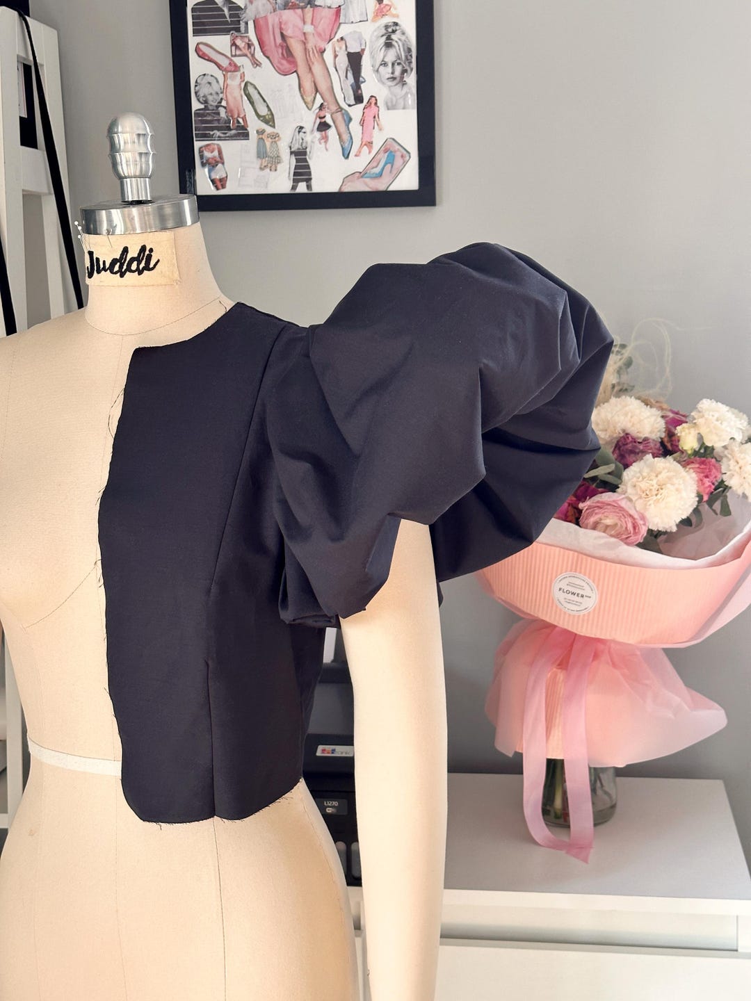 Big Puff Sleeve PDF Sewing Pattern XXS-3XL | US 0 -20 Mushroom Sleeve ...