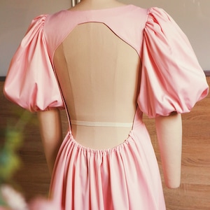 Open Back Dress PDF Sewing Pattern S-5XL | S 4-30 - Etsy