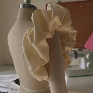 Inflatable Puffed up Sleeve PDF Sewing Pattern S-2XL|US4-16 Puff Sleeve ...