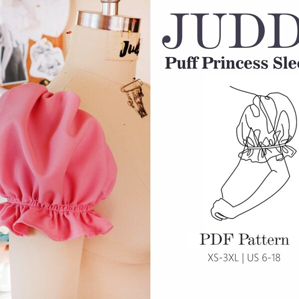 Puff Sleeve Pattern - Etsy