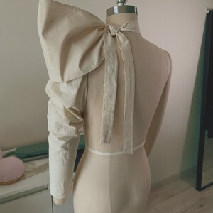 3 Different Types of SLEEVE Patternlong Sleeve With Bow and ...