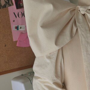 Long Sleeve With Bow and Back Ties | PDF Sewing Pattern S-2XL | US 4-16 ...