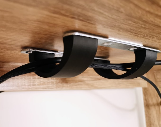 Magnetic Cable Management (pack of 2), Under Desk Cable Management With ...