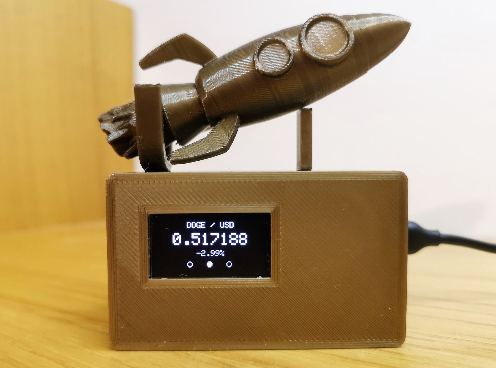 Crypto Coin Price Ticker Display Wifi Live Hodl Price Ticker - Etsy