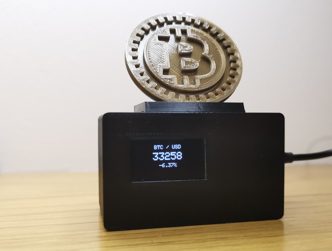 Bitcoin Track Price Ticker Display Wifi BTC Ticker Price - Etsy