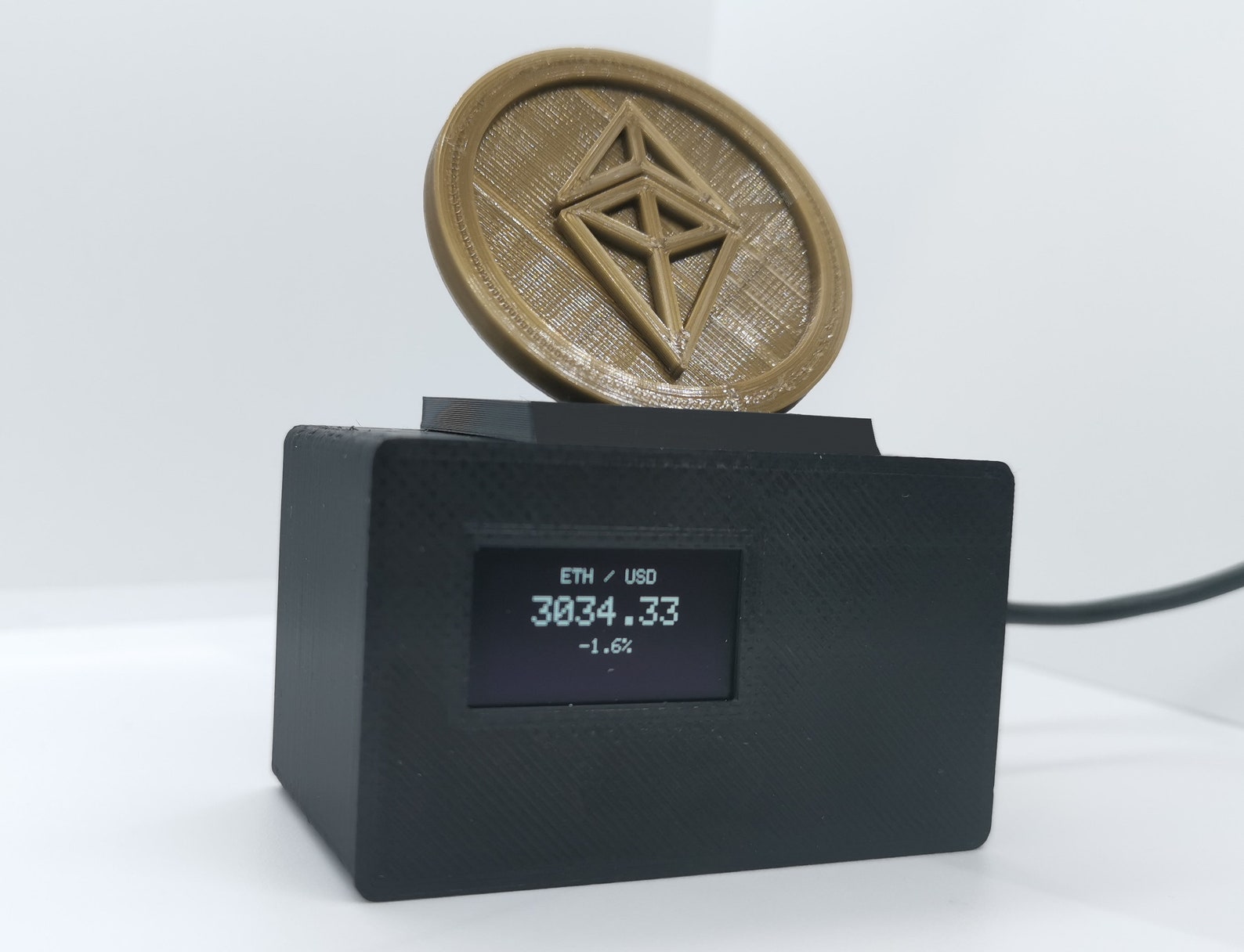 Ethereum Track Price Ticker Display Wi-fi ETH Ticker Price - Etsy