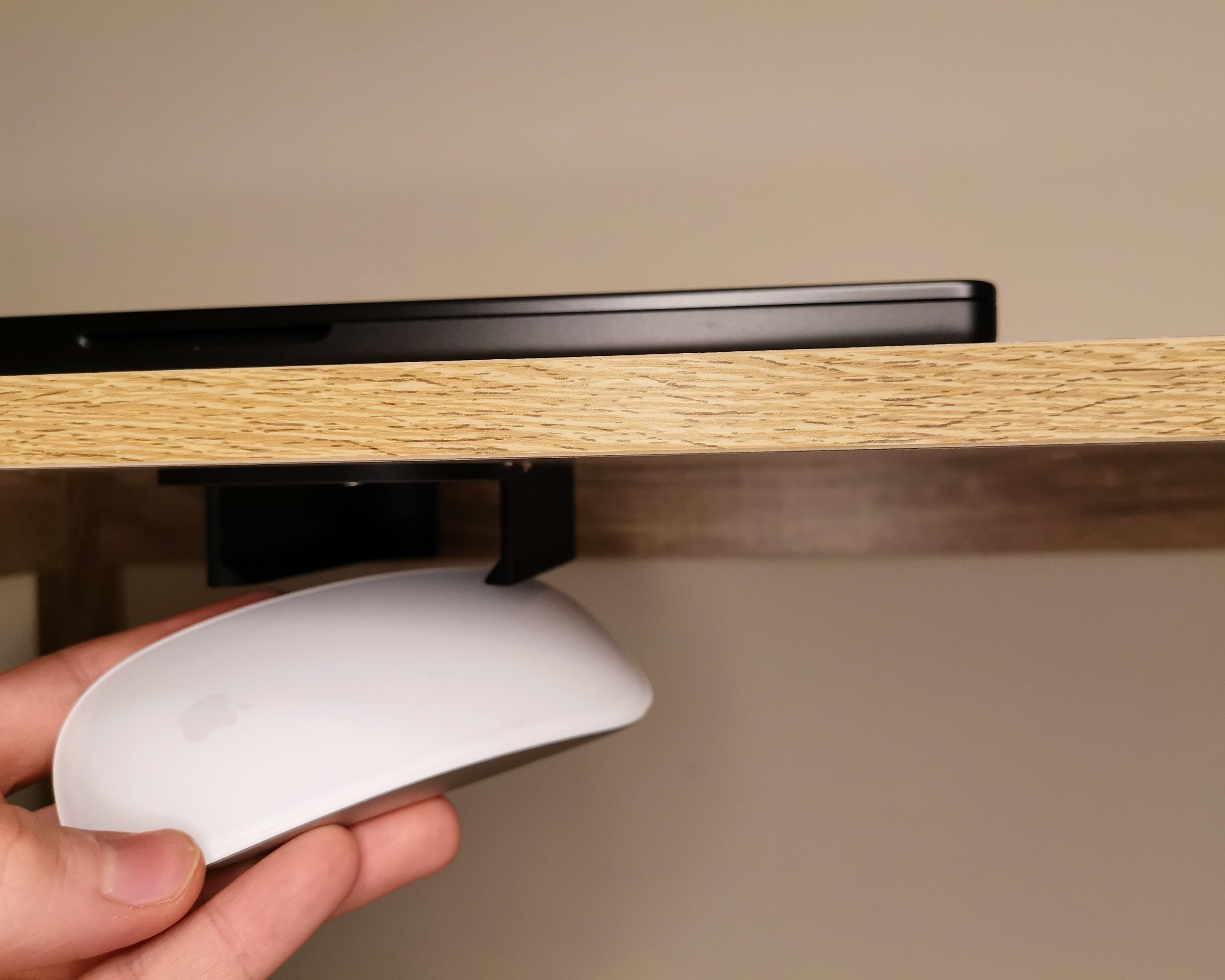 Magic Mouse Under Desk Mount | Apple Mouse Under-desk Mount, Desk ...