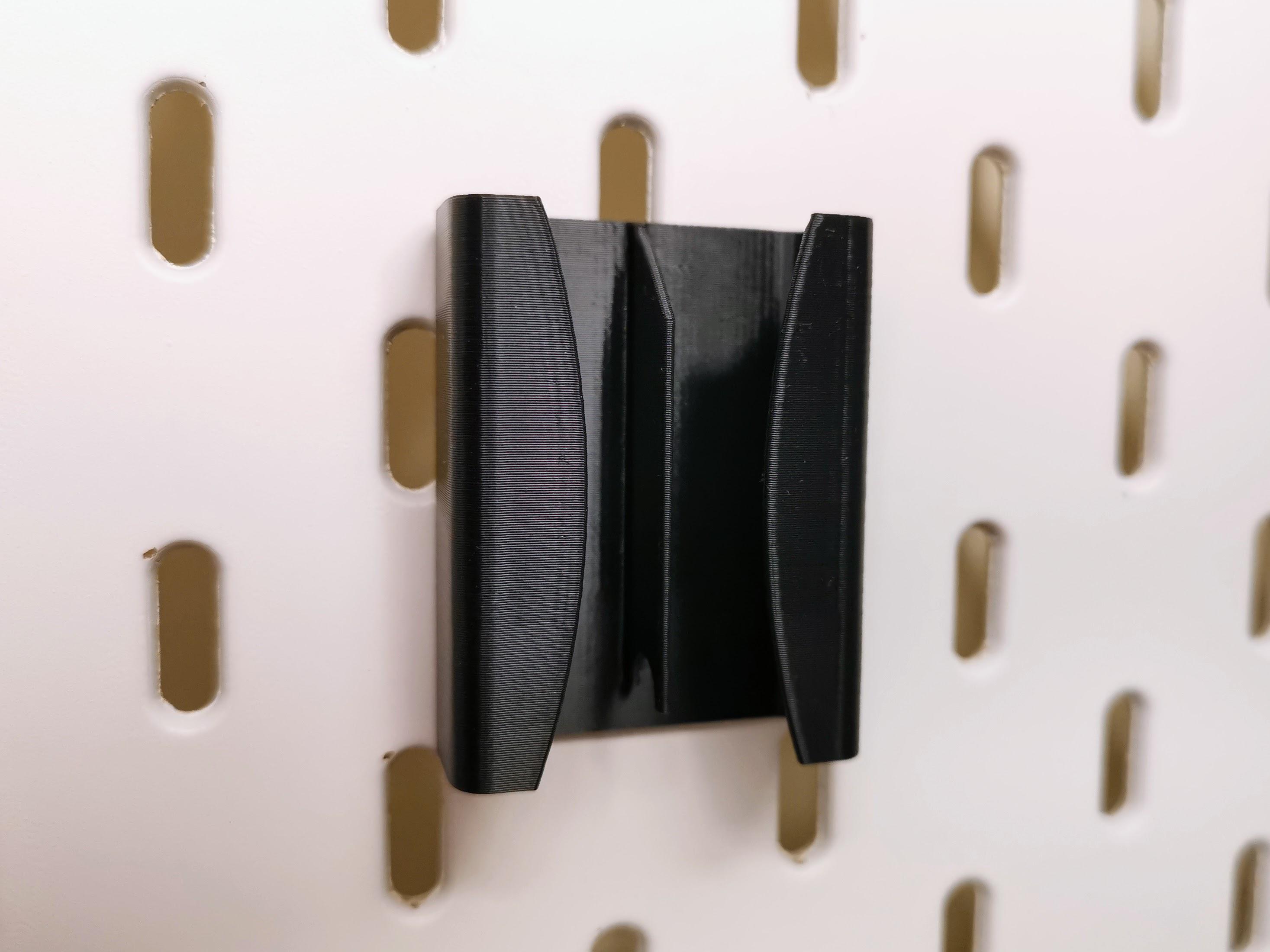 Skadis Cable Holder, Pegboard Universal Cable Stand, Cable Management ...