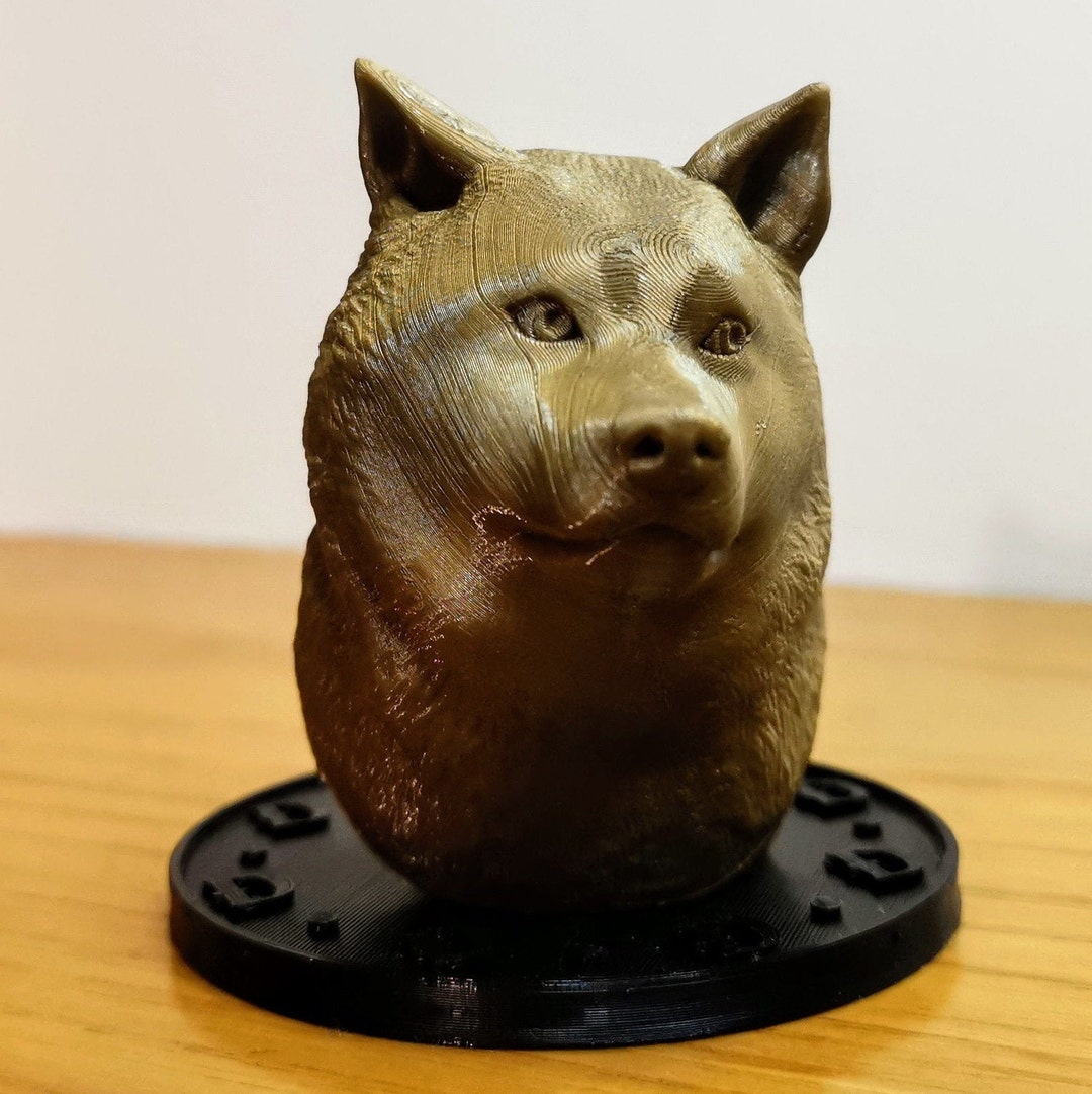 DOGE Dogecoin Physical Crypto Figure / Criptomoneda coleccionable a ...