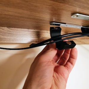 Magnetic Cable Management (pack of 2), Under Desk Cable Management With ...