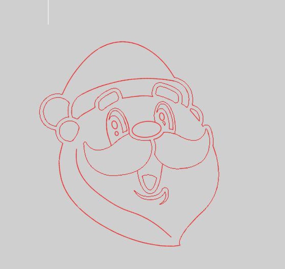Santa DXF - Etsy