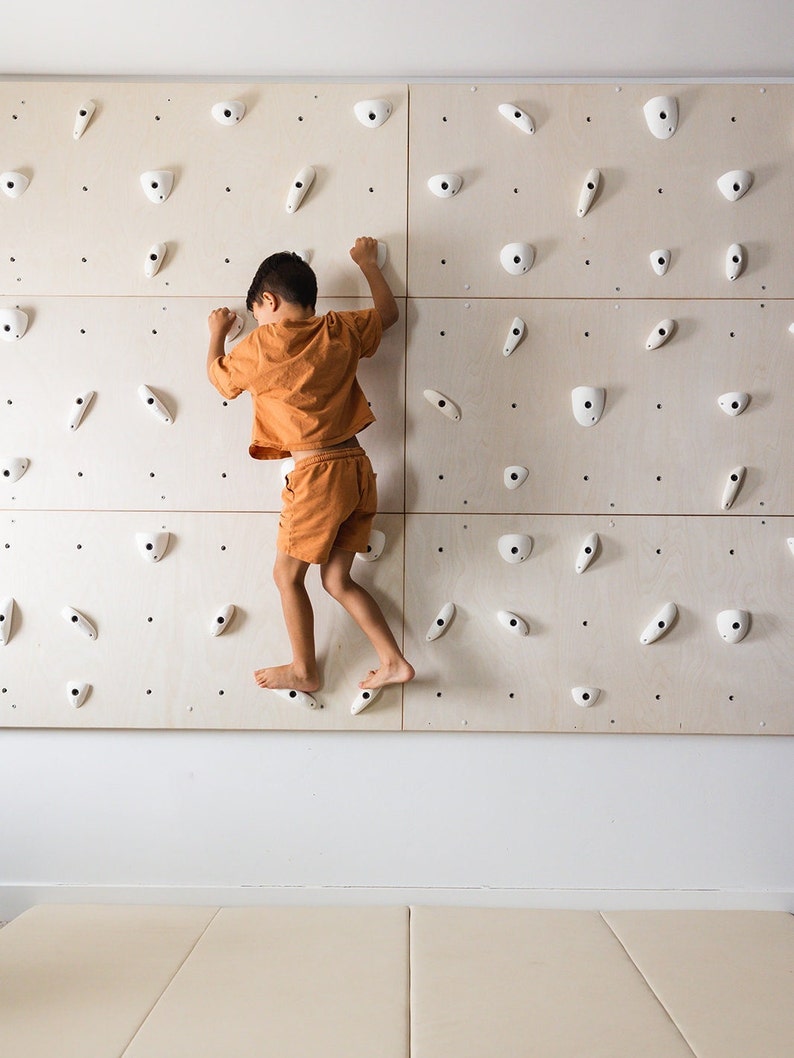 Indoor Rock Climbing Wall - 1ct, 23" X 46" Panel - Easy Installation ...