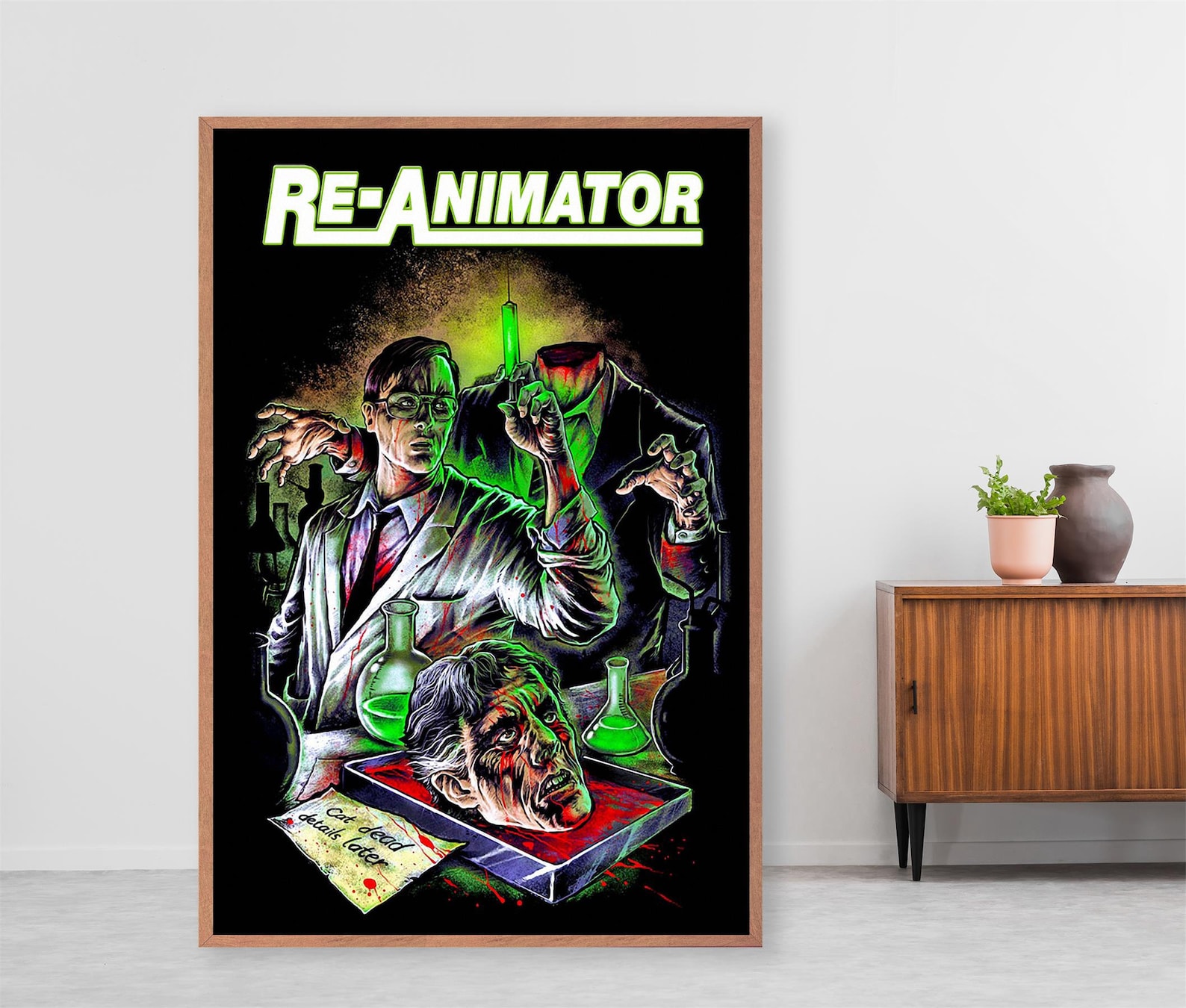Re-animator Movie Poster 18x12 / 30x20 / | Etsy