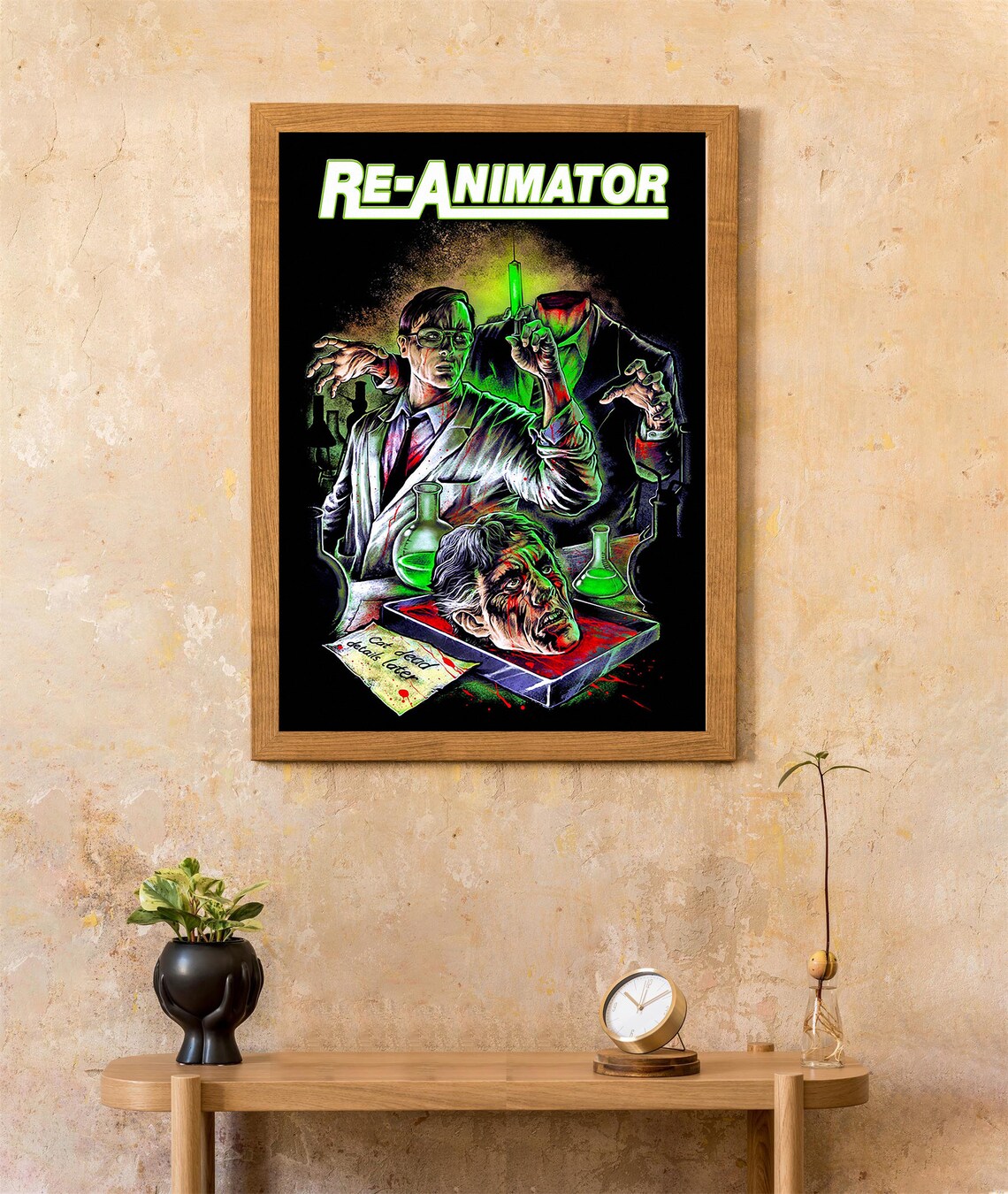 Re-animator Movie Poster 18x12 / 30x20 / | Etsy