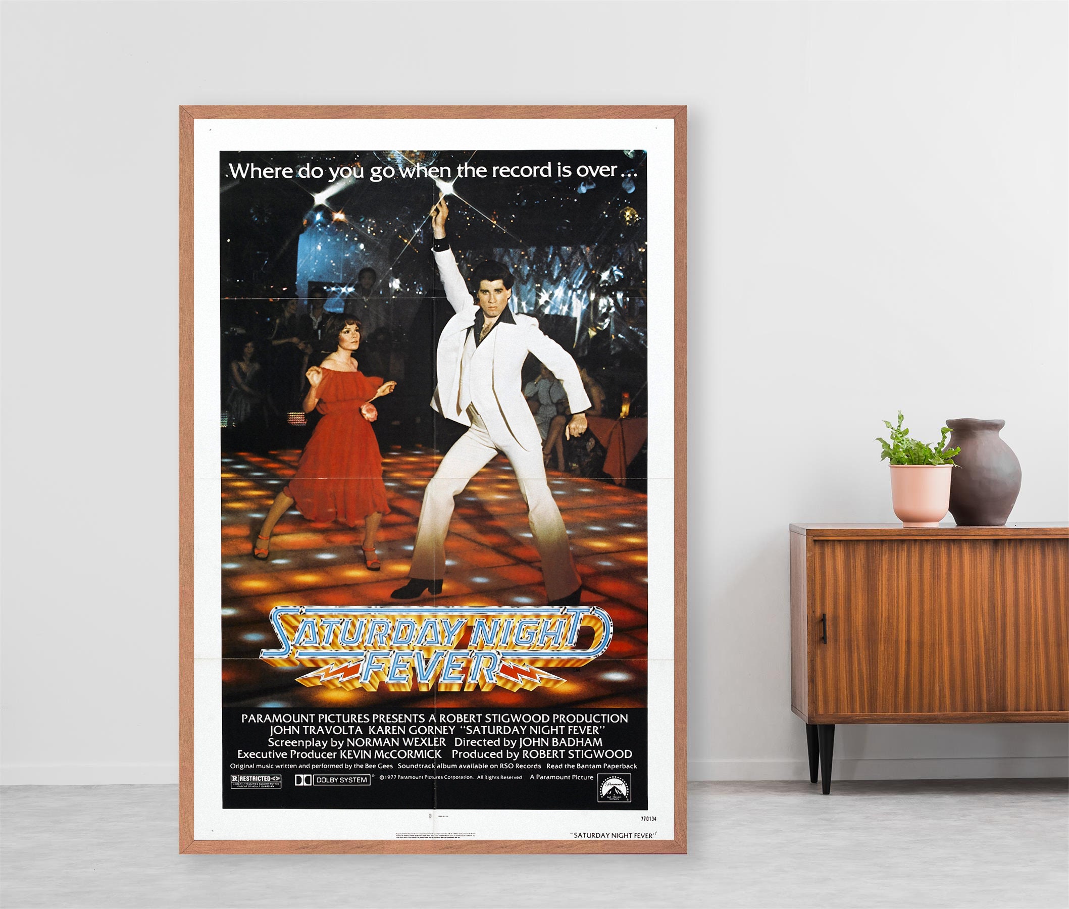 Saturday Night Fever Movie Poster 18x12 / 30x20 | Etsy