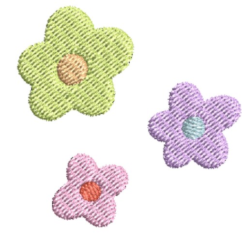 Art & Collectibles three flowers 4x4 embroidery designs trendy design ...