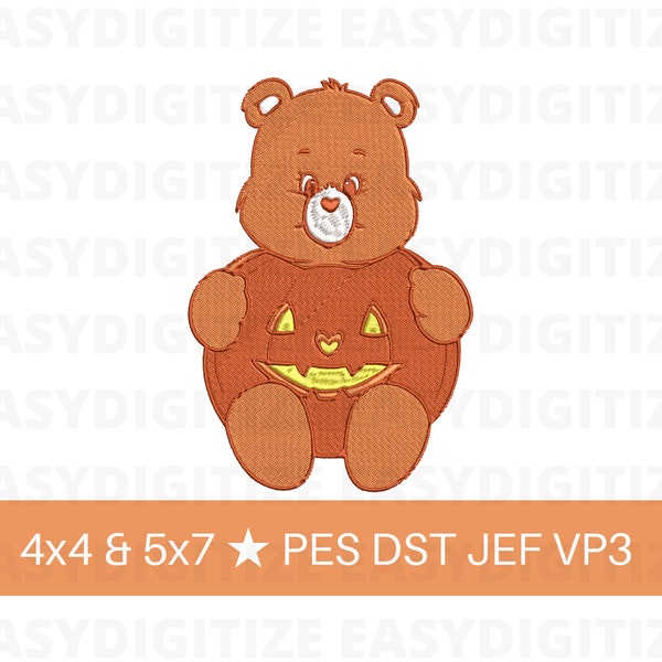 Pumpkin Care Bear - Etsy