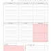 Pastel Rainbow Weekly Planner - Etsy