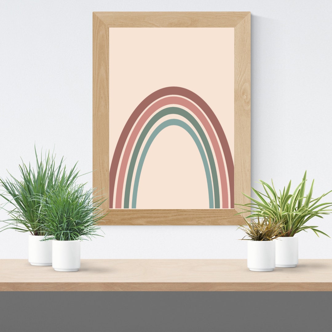 Printable, Rainbow, Digital Download, Wall Decor, Instant Download ...
