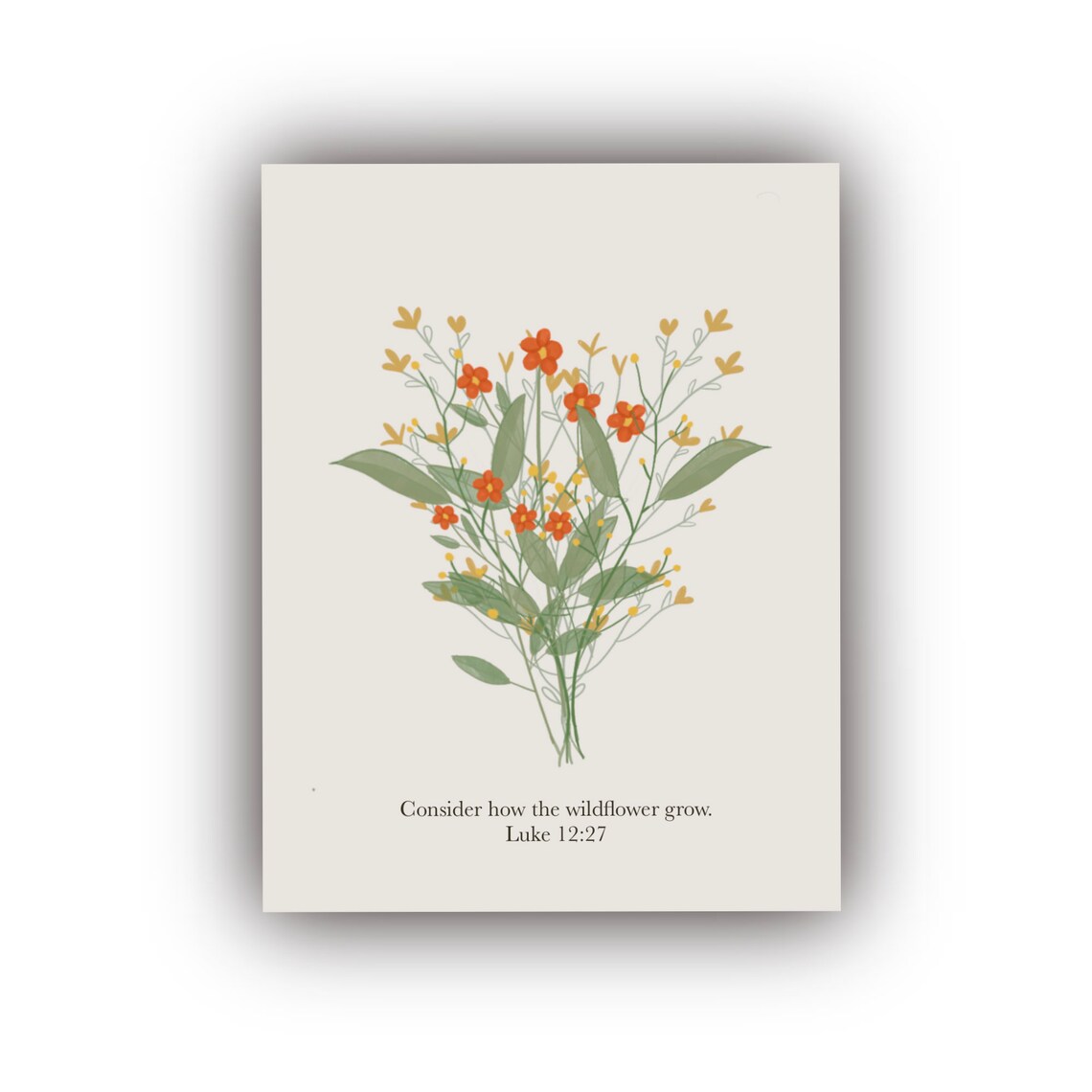 Luke 12:27, Printable, Bible Verse, Digtal Download, Scripture, Instant ...