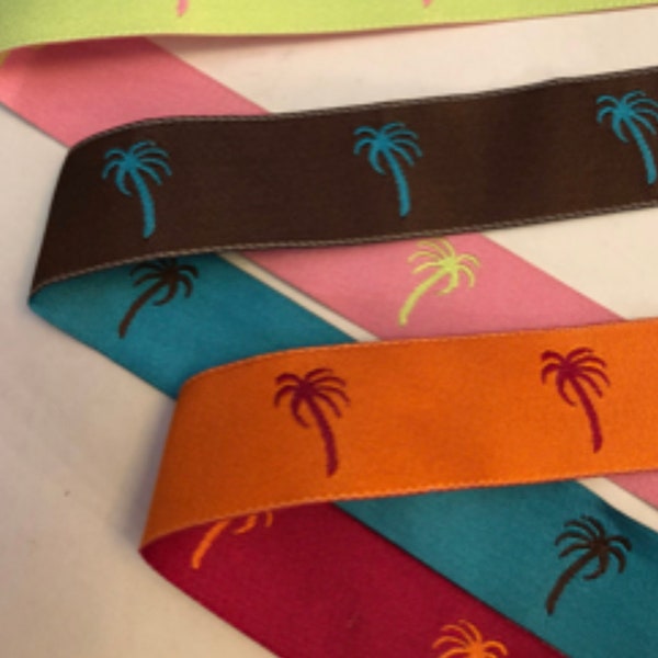 Palm Tree Ribbon - Etsy
