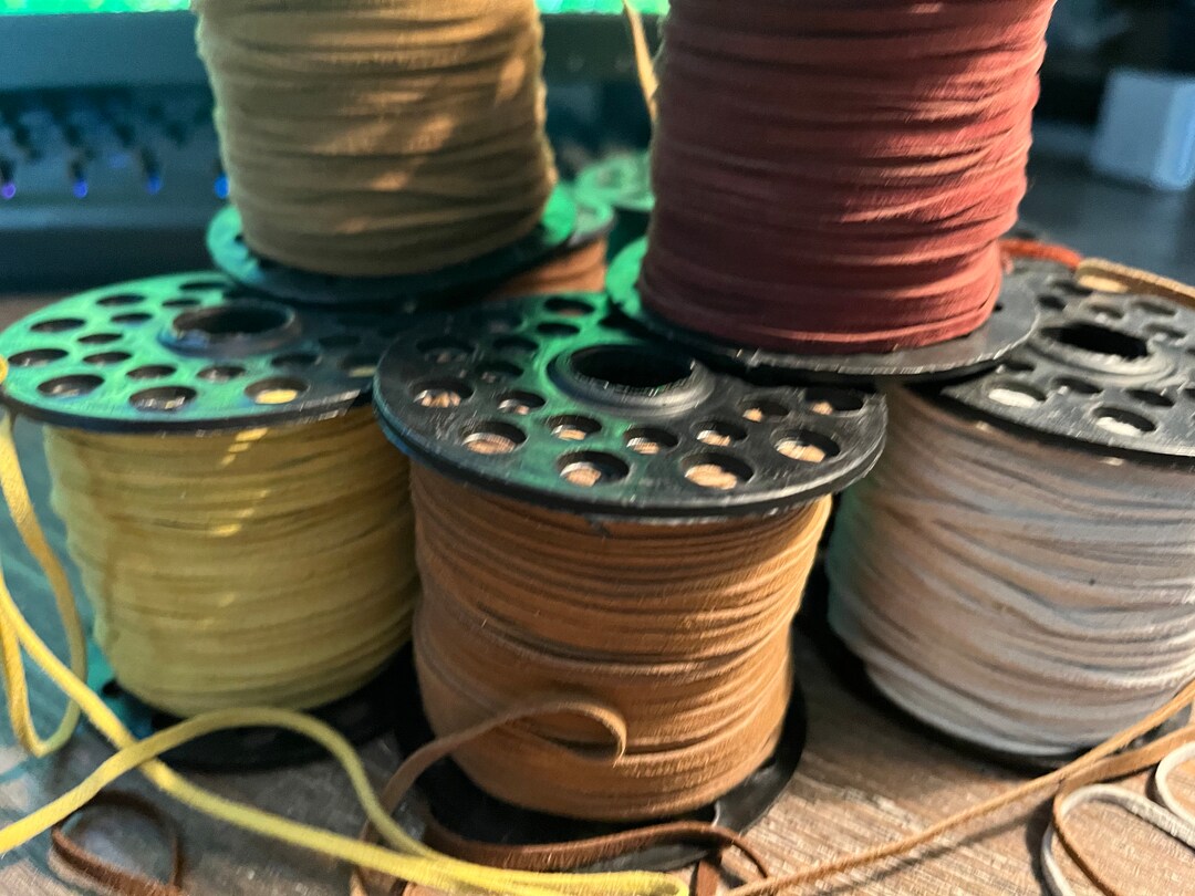 5 Yards Suede Lacing, Western Lacing, 2.5mm Suede Lacing, 900 - Etsy