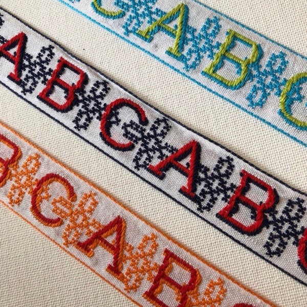 Alphabet Ribbon - Etsy