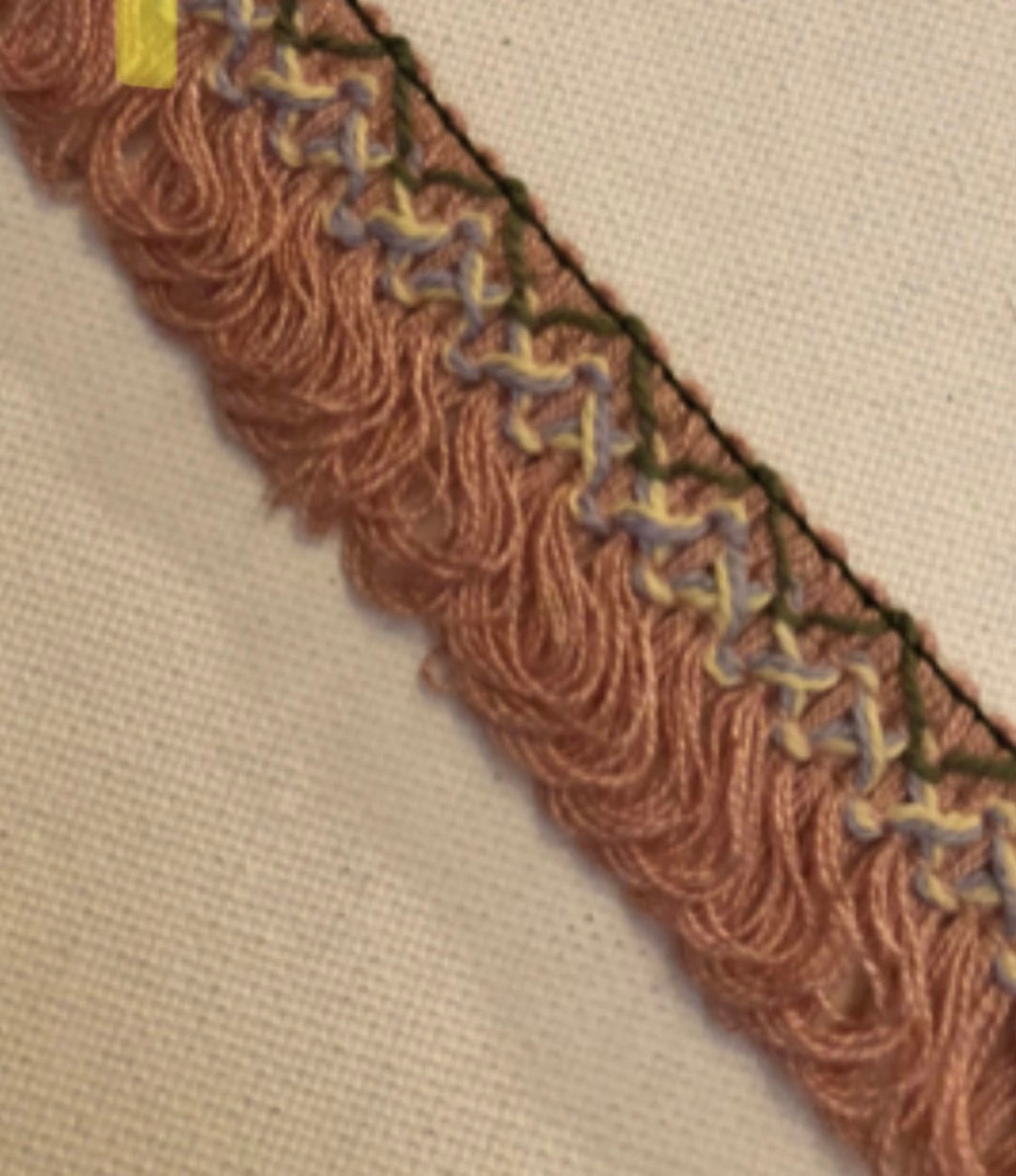 Pink Loop Fringe, Light Pink Loop Fringe, 1 Yard, 245 - Etsy