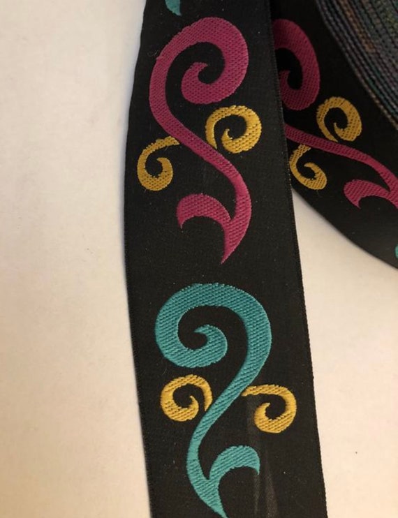 Vintage Novelty Trim Scroll Trim 1 Yard 1.5 Wide - Etsy