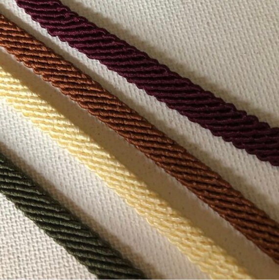 Vintage Rayon Twist Braid Cord Trim Novelty Chinese braid 3 | Etsy