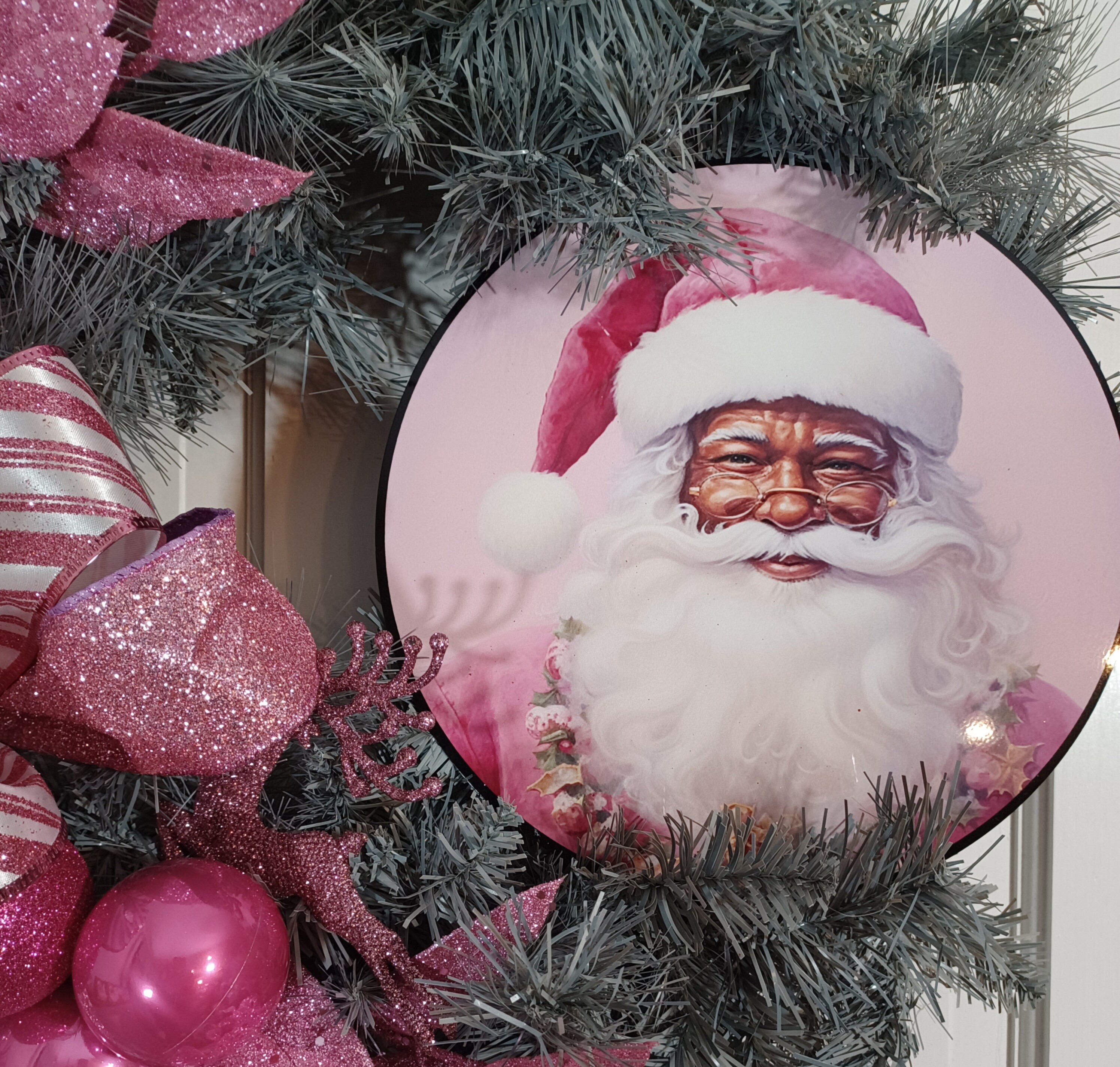 African American Santa, Hispanic Santa, Brown Santa, Pink St Nick ...