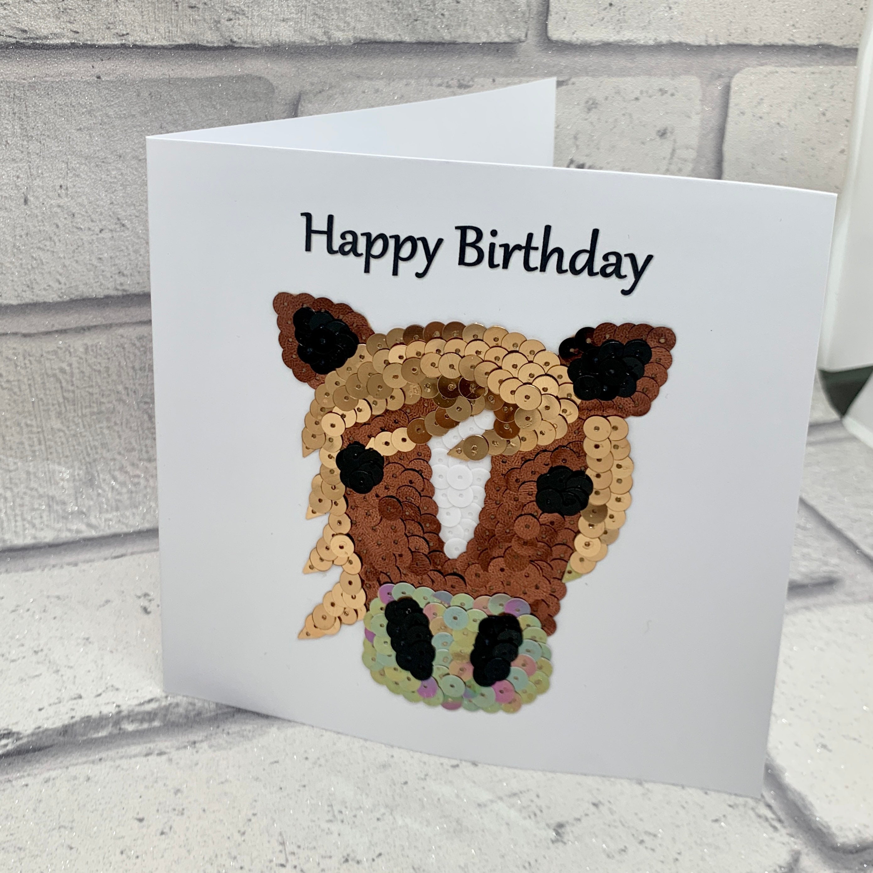 Custom Horse Birthday Card for Girl, Happy Birthday Horse Card for Her ...