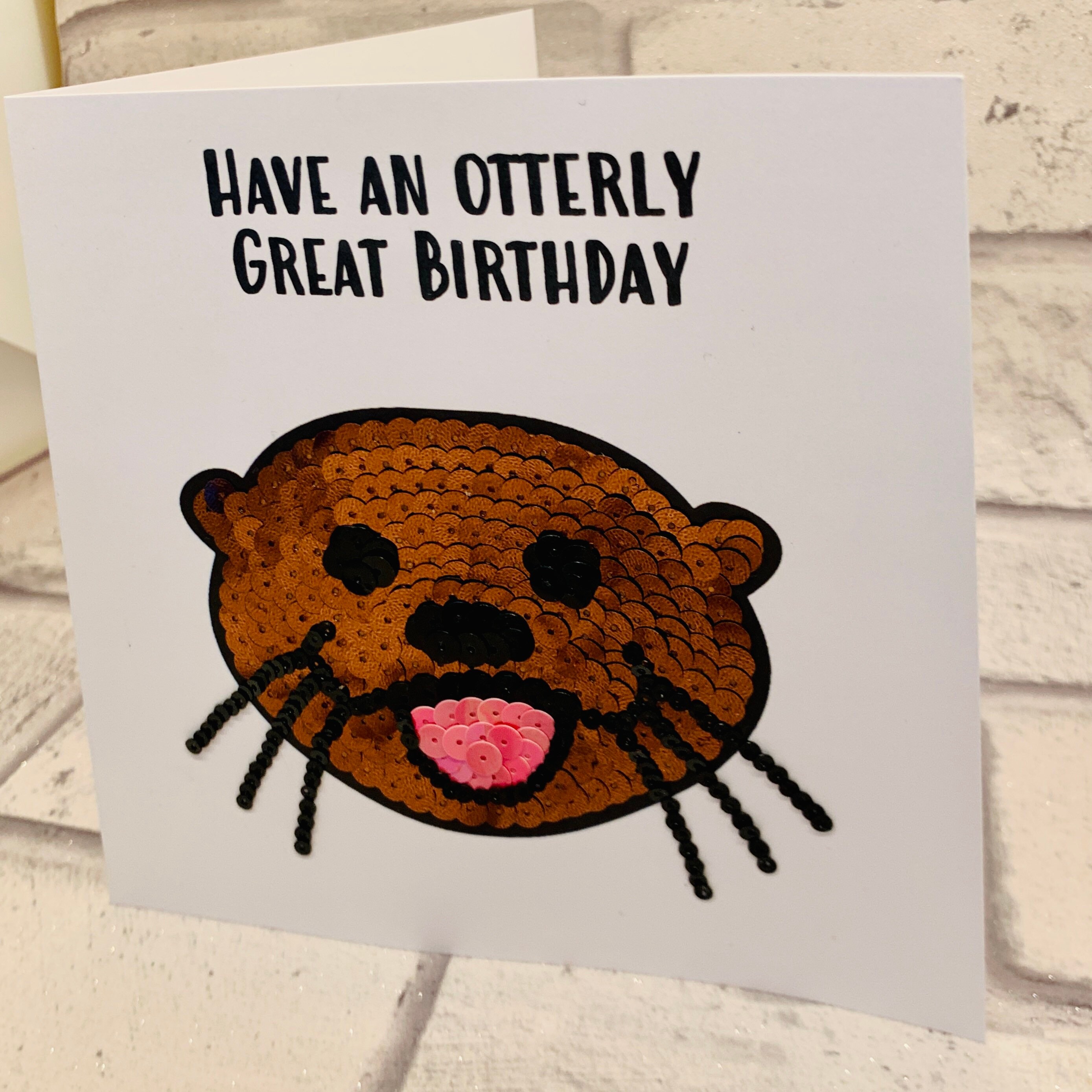 Custom Otter Birthday Card for Her, Have an Otterly Great Birthday Card ...