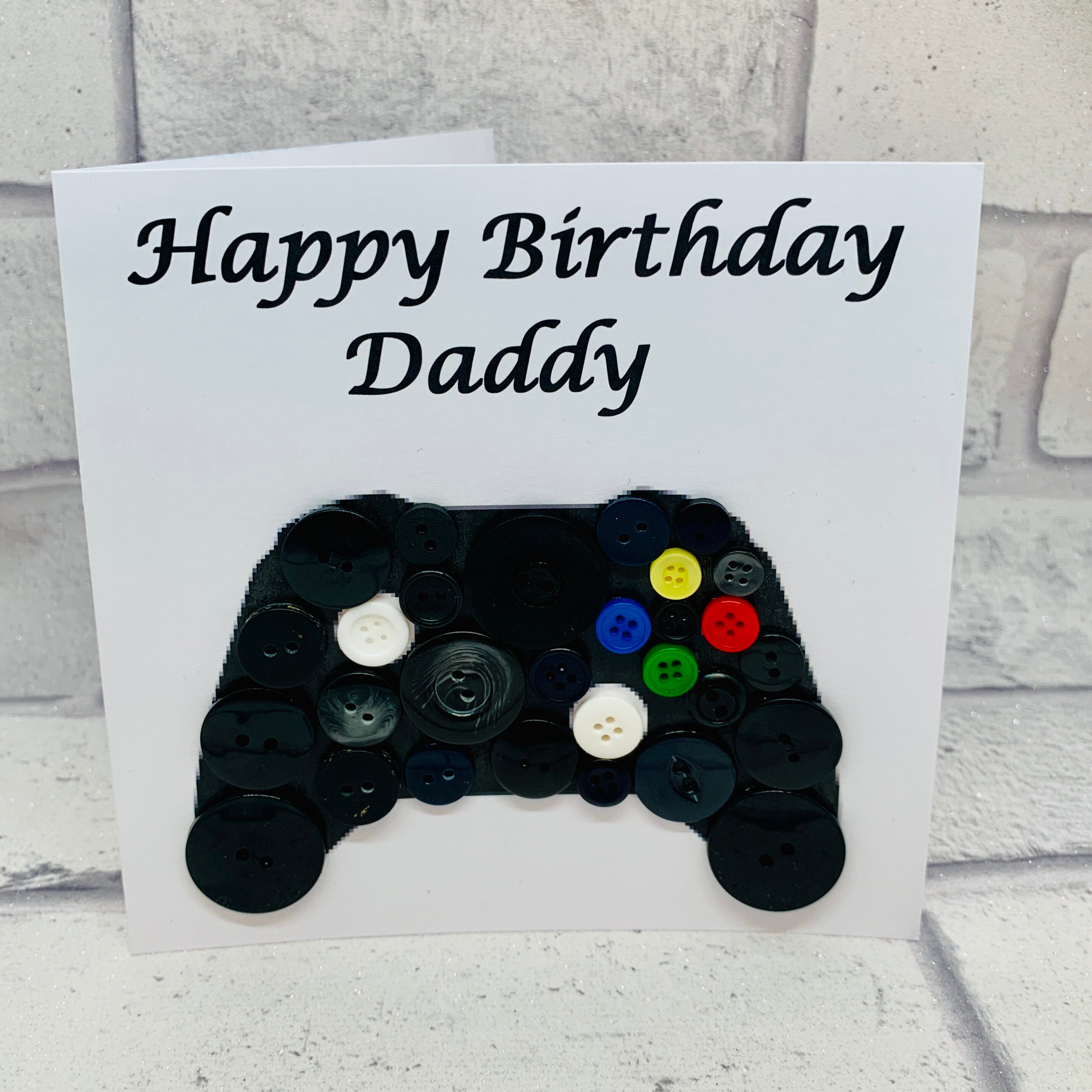 Personalised Game Controller Birthday Card for Teenager, Card for a ...