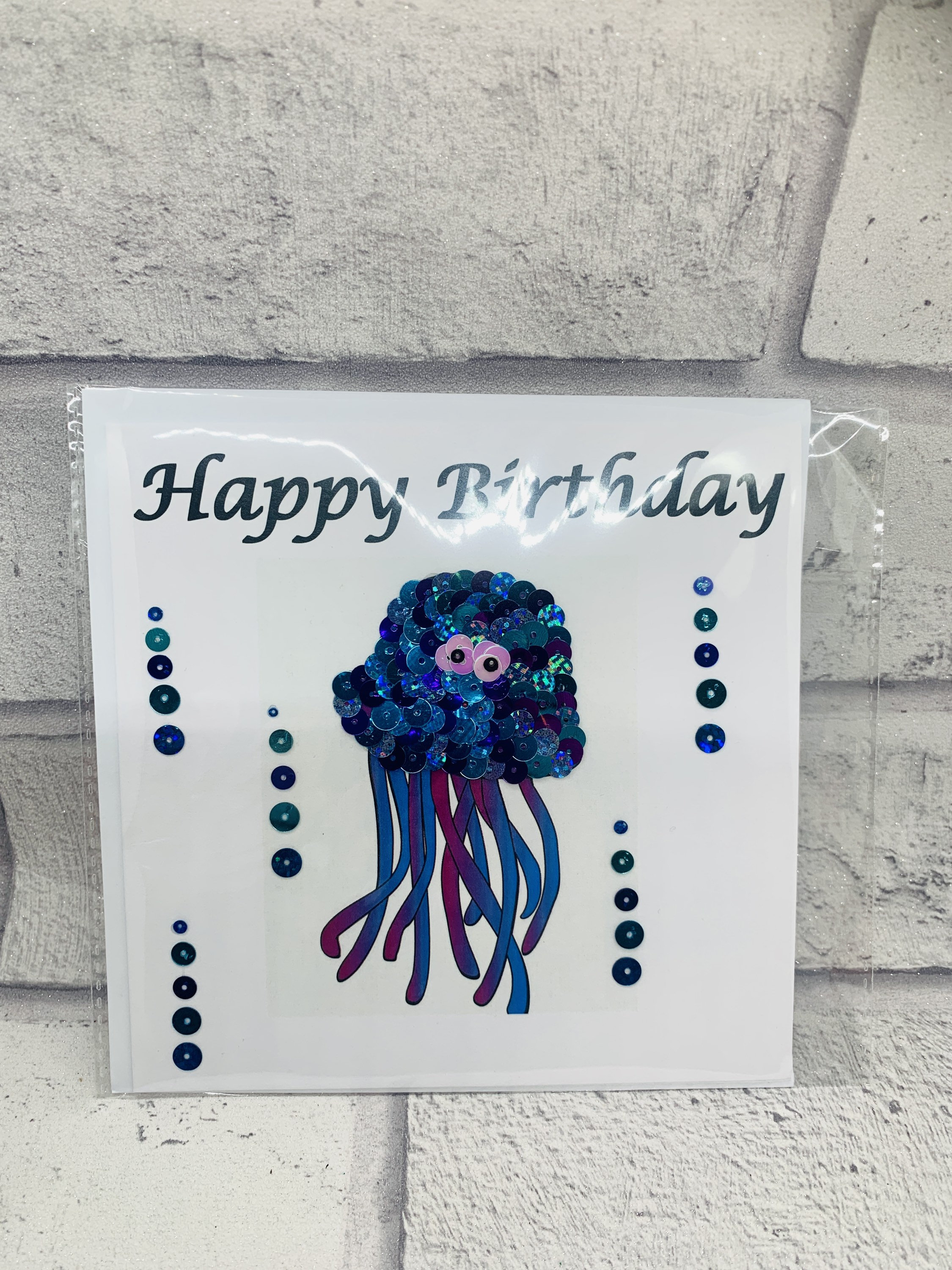 Custom Jellyfish Birthday Card for Kids, Personalised Jellyfish Card ...