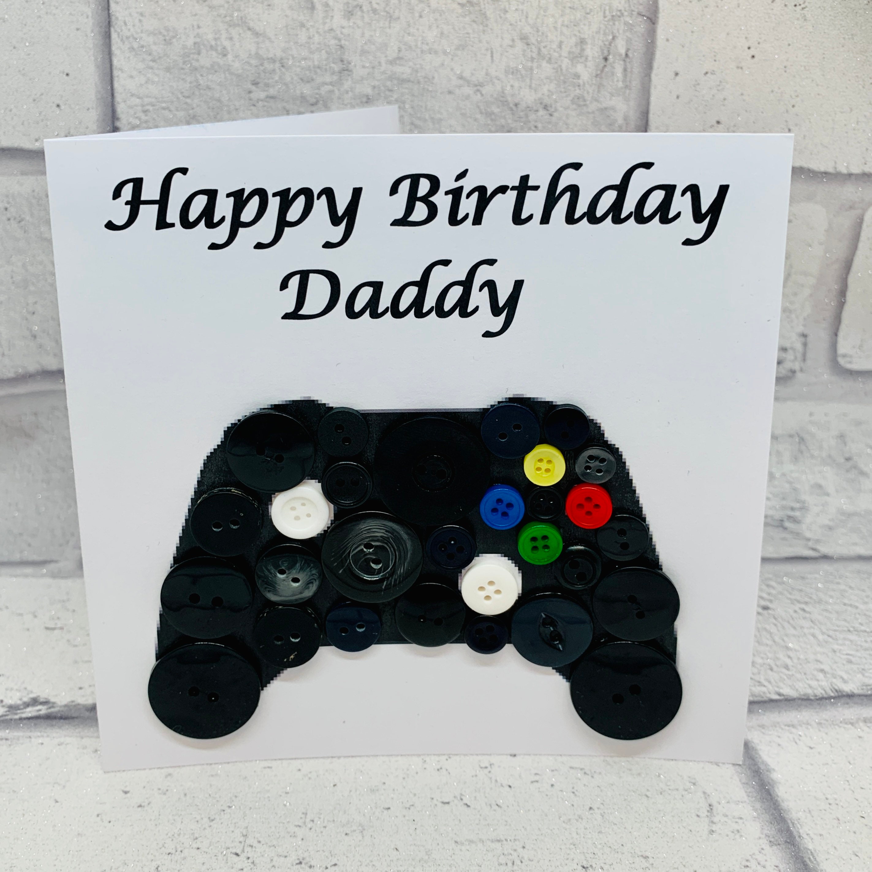 Personalised Game Controller Birthday Card for Teenager, Card for a ...